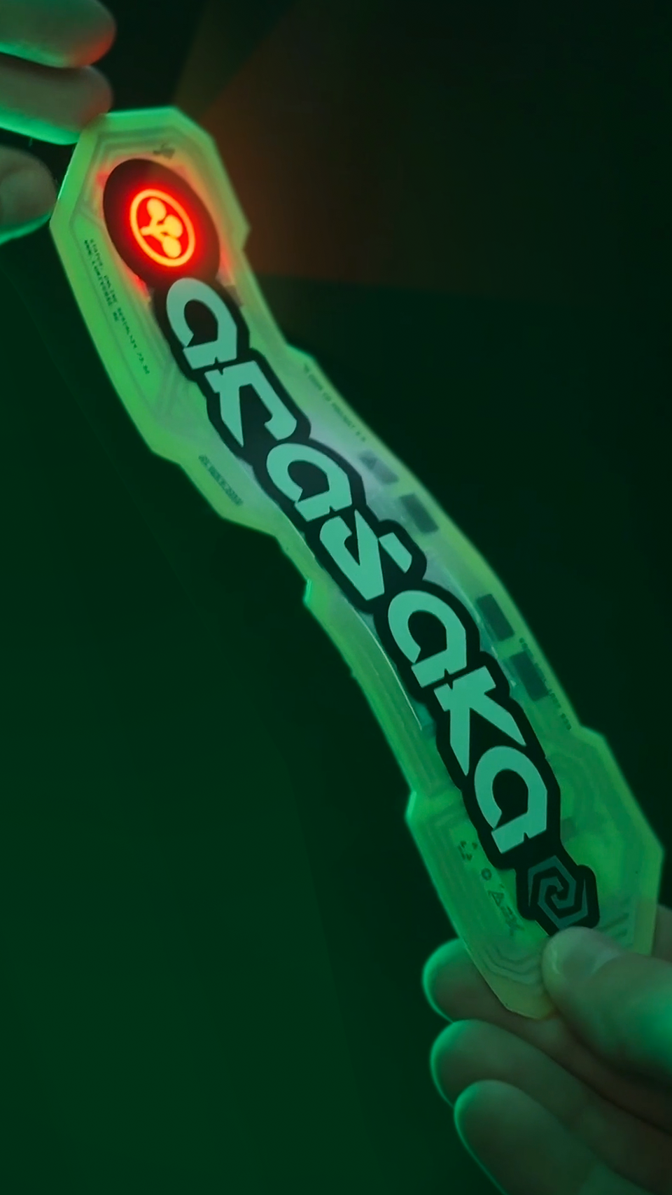 NEONWARE ARASAKA 🥷🤖🔴 STICKER Cyberpunk 2077 Official – Lumiverse